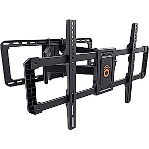 ECHOGEAR TV Wall Mount for Large TVs Up to 90" - Full Motion with Smooth Swivel, Tilt, & Extension - Universal Design Works with Samsung, Vizio, LG & More - Includes Hardware & Wall Drilling Template