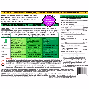 7 LB. Perfect Palm ® - Dual Action Palm Tree Fertilizer with Free Measuring Scoop