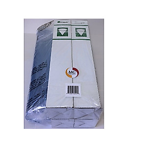 MC Distributors Cone Cup & Dispenser Bundle - Genpak Compostable 4.5 oz. Paper Cone Water Cup 4-Pack & San Jamar C3165FBL Wall Mount Dispenser Tube