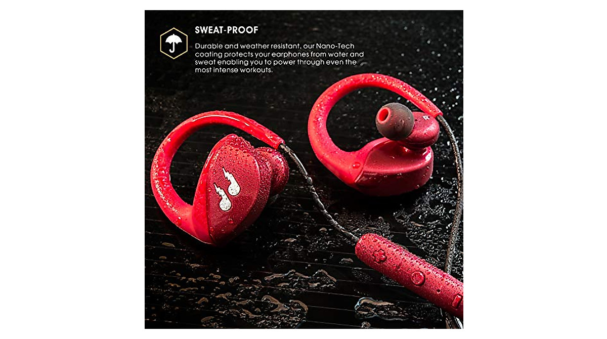 Bliiq Sport Bluetooth Headphones: Noise Cancelling, HiFi Bass