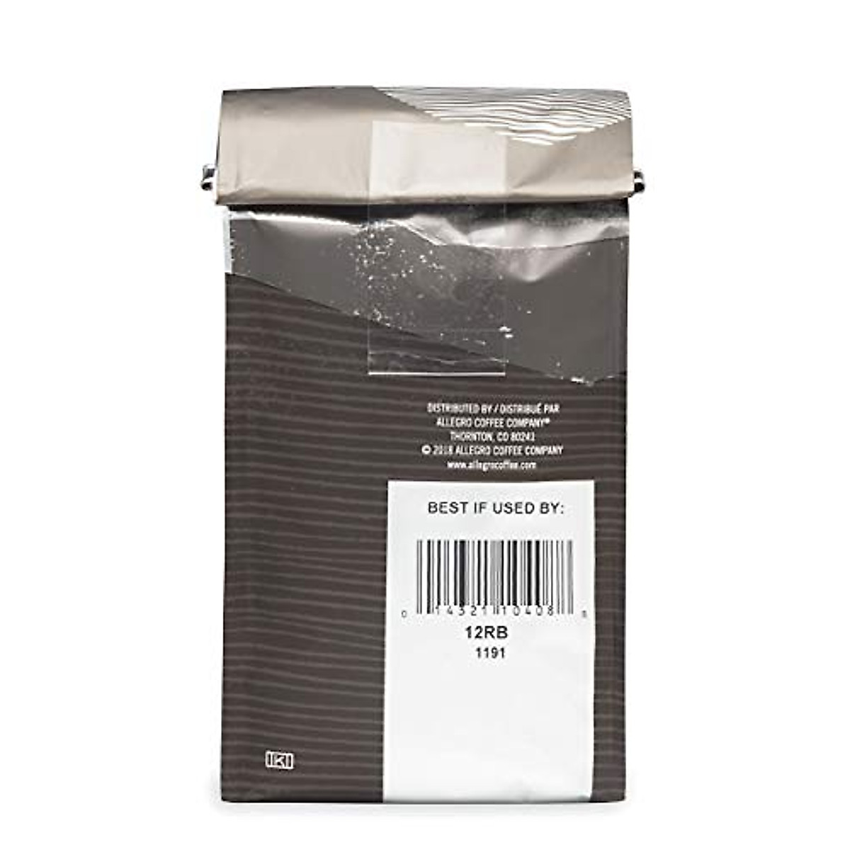 Allegro Coffee Rainforest Blend Whole Bean Coffee, 12 oz