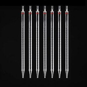 Eowpower 20 Pack 25ml Disposable Sterile Serological Pipettes with Graduated, Individually Packaged