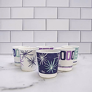 Dixie Paper Bath Cups, 3oz Cups, 400 Count (Pack of 1), Colors/Styles Vary