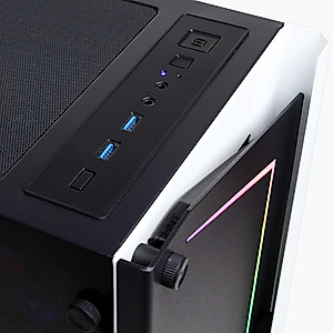 CyberpowerPC Gamer Supreme Liquid Cool SLC10300V4 (Desktop, Intel Core i7-10700K 3.8GHz CPU, NVIDIA GeForce RTX 3070 8GB, 16GB DDR4, 500GB PCI-E NVMe SSD, 1TB HDD, WiFi Ready, Win10 Home, Black)