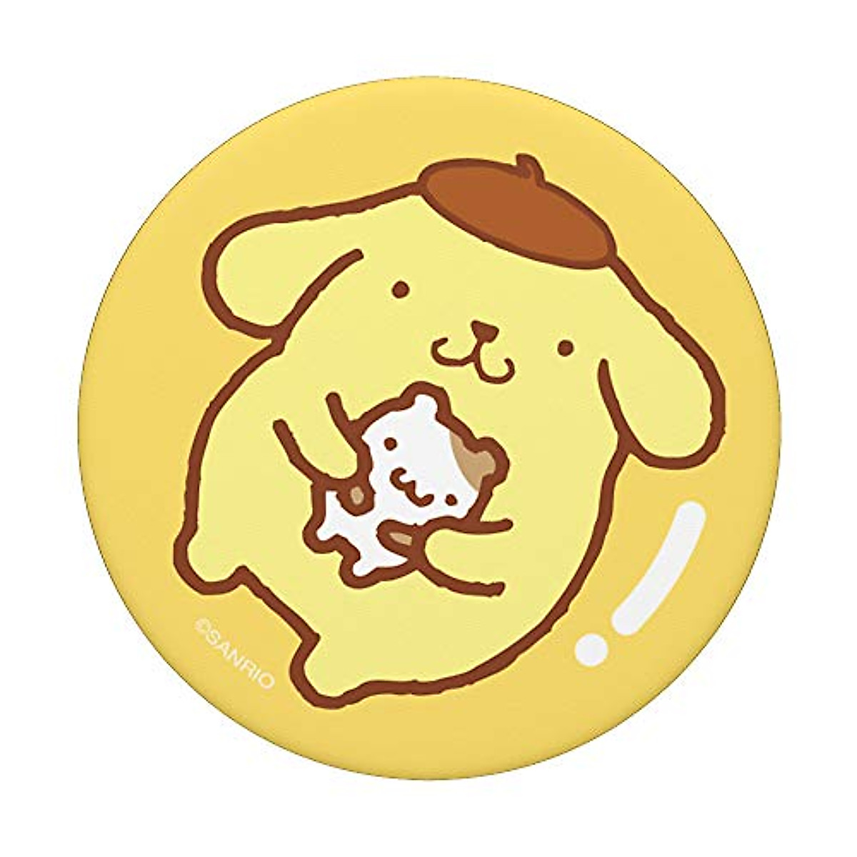 Pompompurin Hugs PopSockets Stand for Smartphones and Tablets PopSockets PopGrip: Swappable Grip for Phones & Tablets