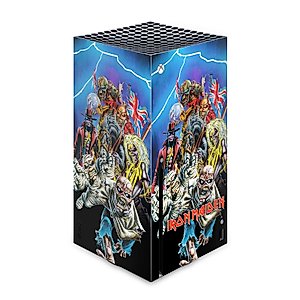 Head Case Designs Officially Licensed Iron Maiden Best of Beast Graphic Art Vinyl Sticker Gaming Skin Decal Cover Compatible with Xbox Series X Console