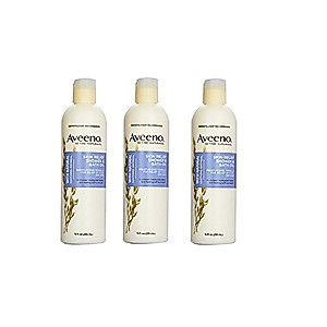 Aveeno Skin Relief Shower & Bath Oil, 10 Ounce (Pack of 3)