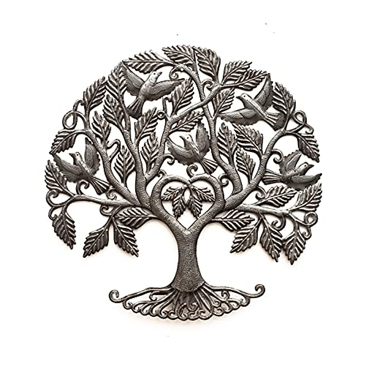 Fall Home Decor, Tree of Life Family Art, Indoor Outdoor Garden Plaques, Handmade, 23 Inches