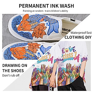 Lexpro Acrylic Paint Pens, Marker Pen for Porcelain, Rock Painting, Stones, Pebbles,Ceramic, Glass, Fabric, Canvas,Wood & DIY Mug Design-Green