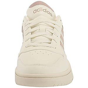 adidas Women's Hoops 3.0 Sneaker, Off White/Wonder Taupe/White, 9