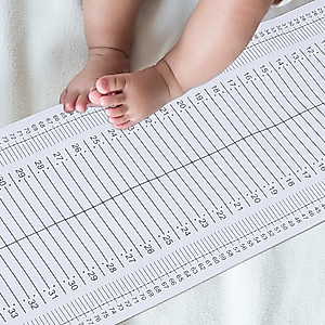 Hemobllo Infant Height Measure Tool - Safe Baby Height Ruler with Non-Slip Measuring Mat for Kids' Growth | Accurate Growth Chart for Home Use