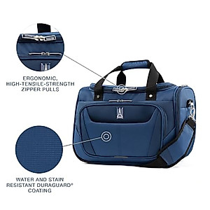 Travelpro Maxlite 5 Softside Lightweight Underseat Carry-On Travel Tote, Overnight Weekender Bag, Men and Women, Sapphire Blue, 18-Inch