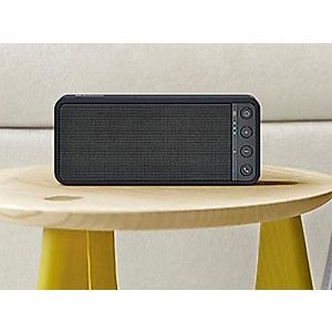 Sangean BTS-101 Ultra Portable NFC Bluetooth Wireless Stereo Speaker and Hands Free Speaker Phone (Black)