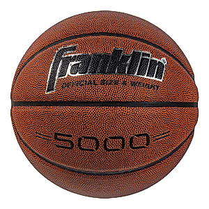 Franklin Sports 5000 Official Size 29.5" Basketball - Tan/Black