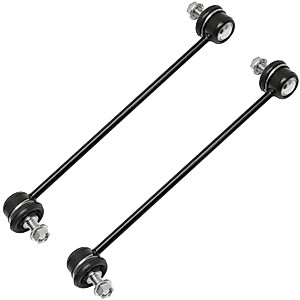 Detroit Axle - Front End 10pc Suspension Kit for 07-17 Jeep Patriot Compass, 09-12 Dodge Caliber, 2 Lower Control Arms w/Ball Joints 4 Outer Inner Tie Rods 2 Sway Bars 2 Boots Replacement