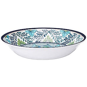 Certified International Talavera Melamine 13.75" x 2.75" Large Serving Bowl, Multicolor -