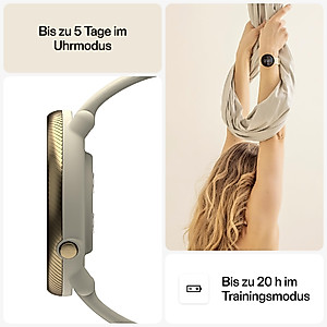 POLAR unisex adult Modern Polar Ignite 2 Fitness Smartwatch, Champagne Gold, S-L US