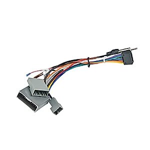 16pin Car Radio Stereo Power Retrofit Harness Wire for for Honda CRV Civic Odyssey 2006 07 08 09 10 with Radio Antenna Adapter Steering Wheel Control