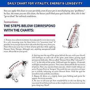 Pressure Point Therapy for Pets Kit: The Complete Do-It-Yourself (at Home Treatment Manual) Includes Book and Chart Pack for on-The-go