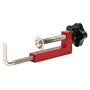 Woodworking Clamp, Rust Proof Universal G Clamp for Professional Manufacturing(Red)