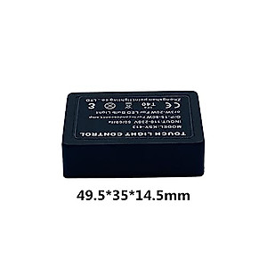 Touch Lamp Control Module, 3 Way Touch Sensor Dimmer, AC 1A/3A Touch Lamp Repair Kit Control Module, for Dimmable LED Incandescent Bulbs (3A)