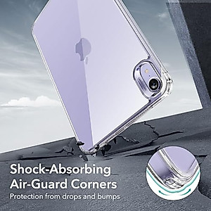 ESR for iPad Mini 7 A17 Pro Case, iPad Mini 7th/6th Generation Case (2024/2021), Slim and Light, Shock and Drop Protection, Yellowing Resistant, Hard Back, Supports Pencil Pro & Pencil(USB-C), Clear