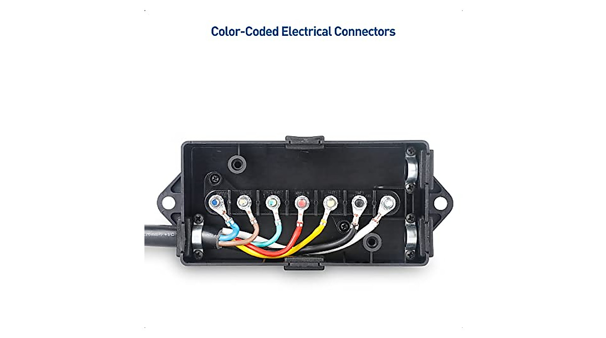 Cable Matters 7-Way Trailer Wire Harness - 6ft