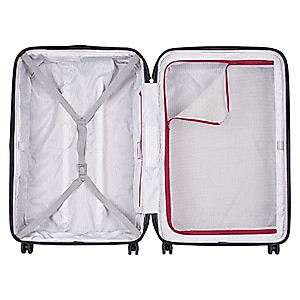 Delsey Paris Adults-Unisex's Hand Luggage, Black, XL (80 cm-109 L) New