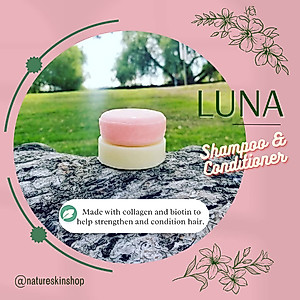 Luna Collagen & Biotin Shampoo And Conditioner Bar (Shampoo & Conditioner Set)