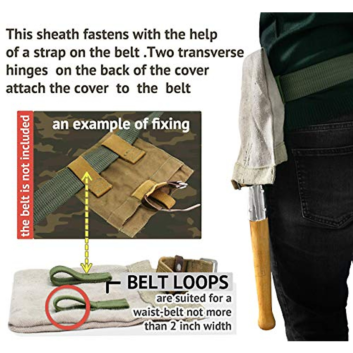 Shovel 1984 Special Forces Shovel Includes Sheath Shovel Stainless Steel with Pouch