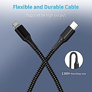 [Apple MFi Certified] Aymla Dual 20W USB C Fast Car Charger for iPhone 14 Pro Max/14 Plus/13/12/mini/11/XS/XR/X/8/Plus, 40W PD Cigarette Lighter Adapter with 2 Pack Type C to Lightning Cable 3.3ft