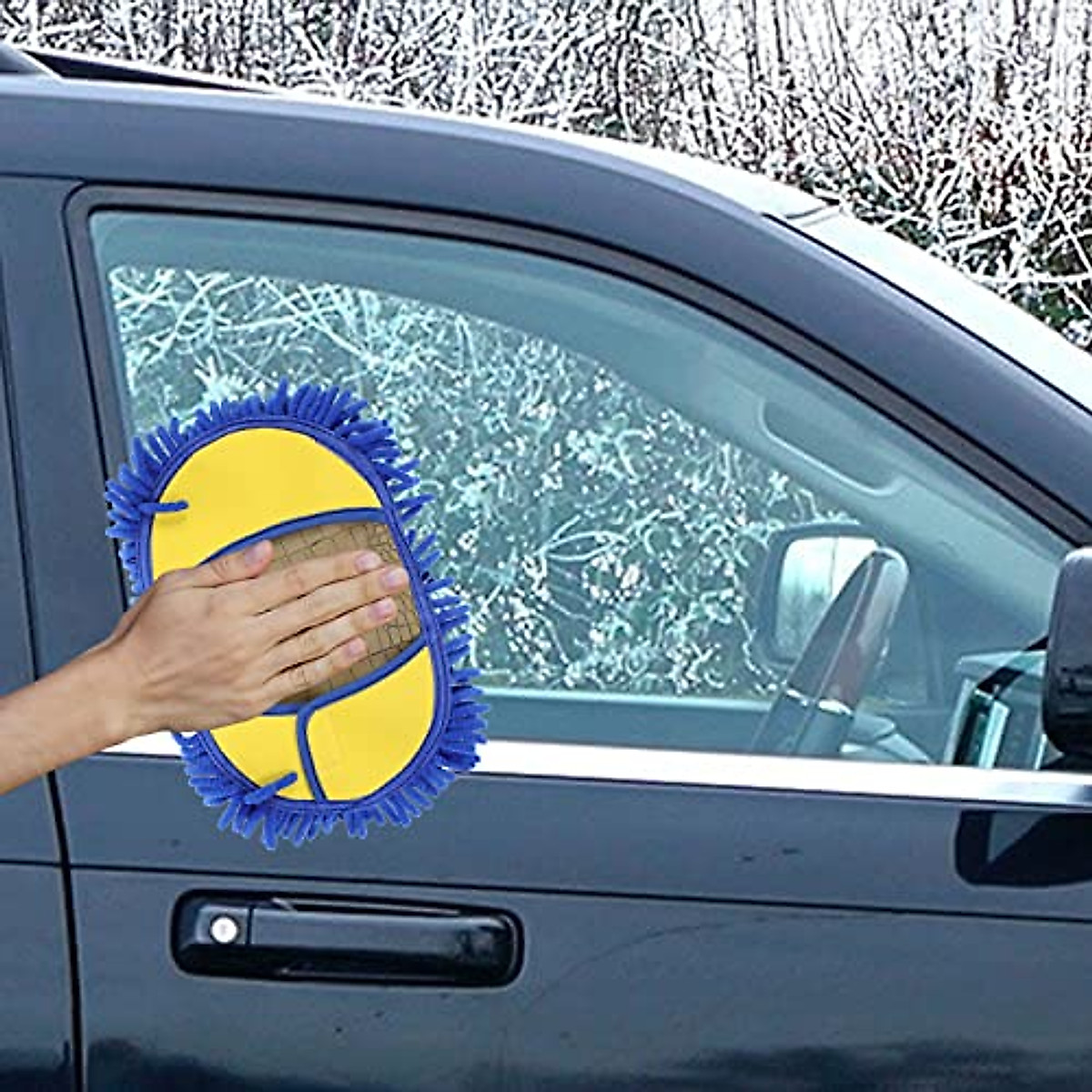 VICASKY Car Wash Mop Head Replacement Soft Microfiber Cleaning Mop Head Car Cleaning Brush Duster Not Hurt Paint Scratch Free Cleaning Tool for Washing Truck Car Wash Kit