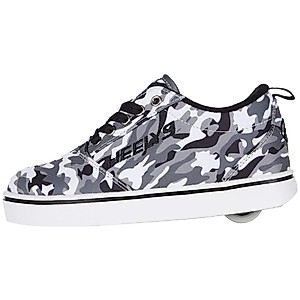 HEELYS Boy's Pro 20 Prints (Little Kid/Big Kid/Adult) Charcoal/Grey/Camo 2 Little Kid M