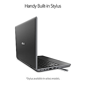 ASUS BR1100 Laptop, 11.6" HD Anti-Glare Touchscreen Display, Intel Celeron N4500, 4GB RAM, 64GB Storage, MIL-STD 810H Durability, TPM 2.0, Windows 10 Pro, Dark Grey, Stylus Included, BR1100FKA-502YT