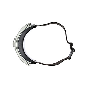 Pyramex Capstone Chemical Splash Goggle With Clear Anti-Fog Lens And Gray Frame Includes Cloth Strap