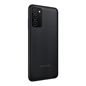 Samsung Galaxy A03s Cell Phone, AT&T GSM Unlocked Android Smartphone, 32GB, Long Lasting Battery, Expandable Storage, 3 Camera Lenses, Infinite Display - Black (Renewed)