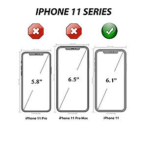 WallSkiN 2 Pack Replacement Belt Clip Holster for Apple iPhone 11 OtterBox Defender Series Case | Clip for Belt Holder (Case Not Included)