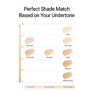 [JUNGSAEMMOOL OFFICIAL] Essential Skin Nuder Cushion (Fair Pink) | Refill Included | Natural Finish | Buildable Coverage | Makeup Artist Brand | Cream Foundation