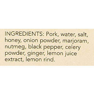 NIMAN RANCH Pork Bratwurst, 12 OZ