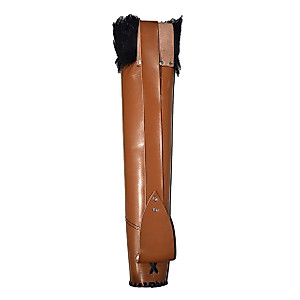 UNIVERSE ARCHERY Back Arrow Quiver | Genuine Cowhide Leather Arrow Holder | Traditional Handmade Quiver for Hunting & Archery Sports | Lightweight & Comfortable