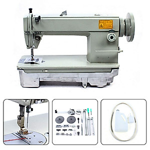 Heavy Duty Sewing Machines, Leather Auto Sewing Machine, Thick Material Industrial Sewing Tool for Jeans Tents Leather Products 3000s.p.m