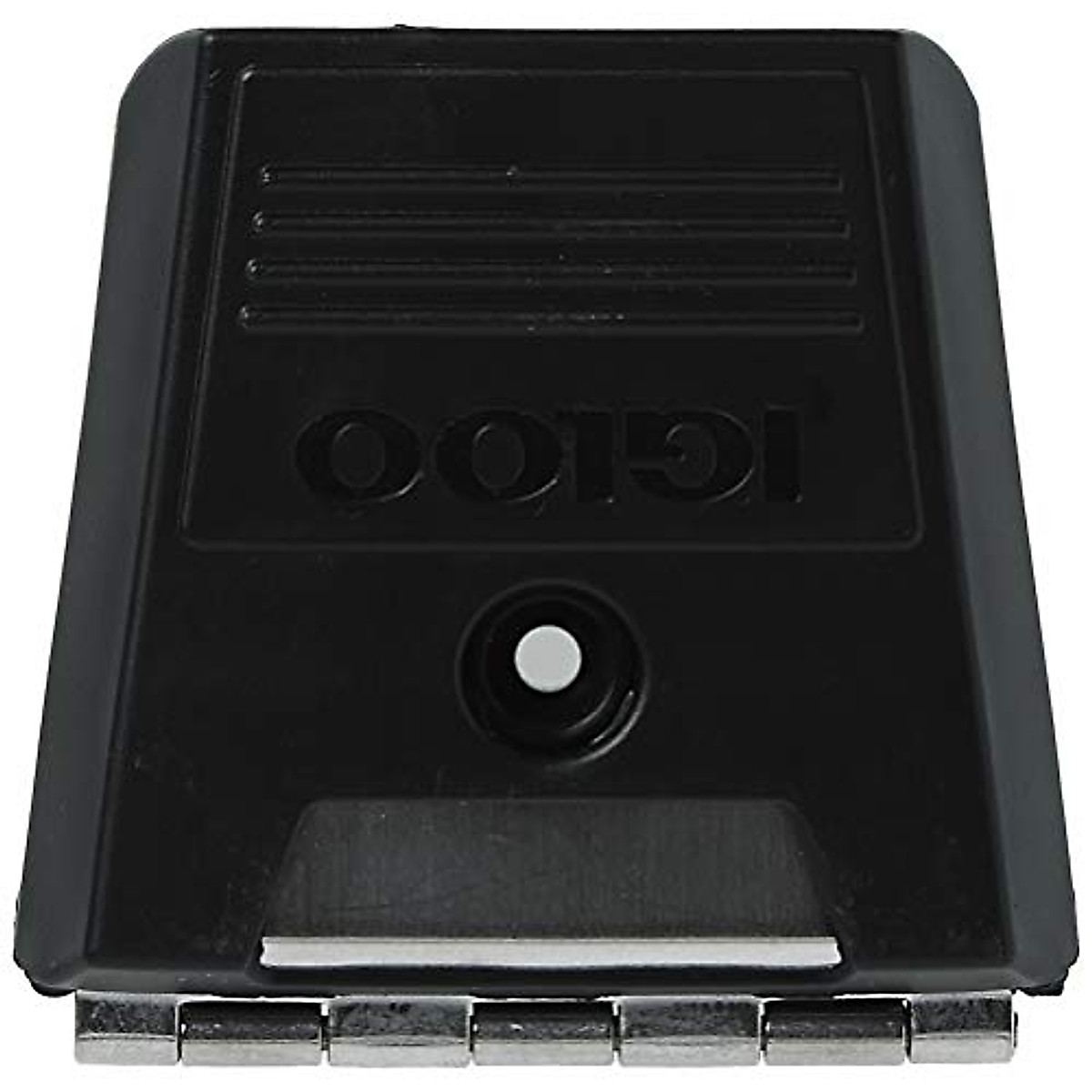 Igloo Hybrid Stainless and Plastic Latch (3.38 L x 0.57 W x 0.57 D Inches) - Black/Silver