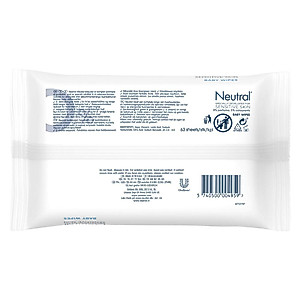 Neutral Baby Wet Wipes - 63 Pack 6" x 8 "