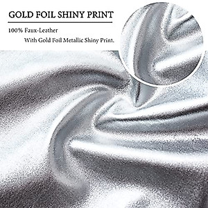 EUCIOR Silver Pillow Covers,Silver Pillows Decorative Throw Pillows,Silver Pillow Covers 18x18,Silver Pillows Pack of 2,Silver Throw Pillows,Silver Decorative Pillows for Sofa Bedroom Car(Silver)