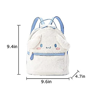 Ksevoae 3D Kawaii Animal School Bag ,Cute Girl Plush Backpack/Handbag,Suitable For Travel,School,Everyday