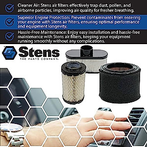 Stens Air Filter 102-358 for Kawasaki 11029-0018