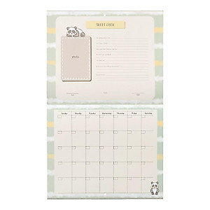 C.R Gibson BA3-23934 Love You to The Moon and Back Gender Neutral Baby's First Year Calendar, 11" W x 9'' H