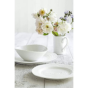 Portmeirion Sophie Conran White Dinnerware Cereal Bowl, 7.25-Inch
