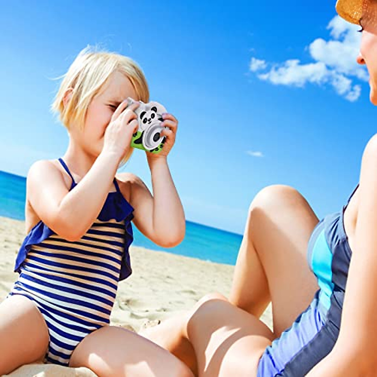 New HD Camera for Children's Photography and Video Recording, Front and Rear Dual 4000W Pixe-l HD Camera, Children's Camera Mini Children's Gift Camera