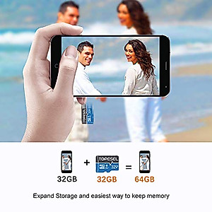 TOPESEL 32GB Micro SD Card 5 Pack Memory Cards Micro SDHC UHS-I TF Card Class 10 for Camera/Drone/Dash Cam(5 Pack U1 32GB)